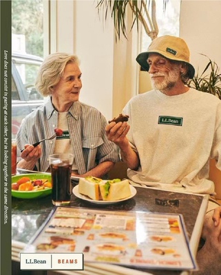 宽松短袖动物印花日系复古情侣