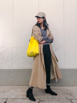 七分袖风衣外套清仓四折