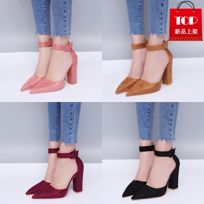 Women pointed shoes big size 43 high heels women pumps shoes