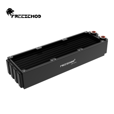 水冷45mm紫铜翅片散热排3个80