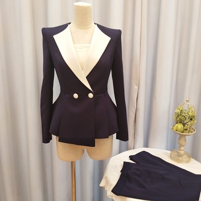 量身定做主持人播音员上镜西装