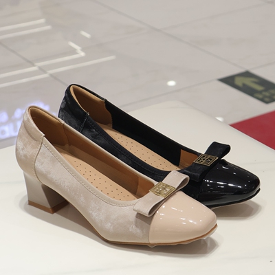 HS264120 HARSON哈森女鞋  2026年春 通勤百搭单鞋 商场新品