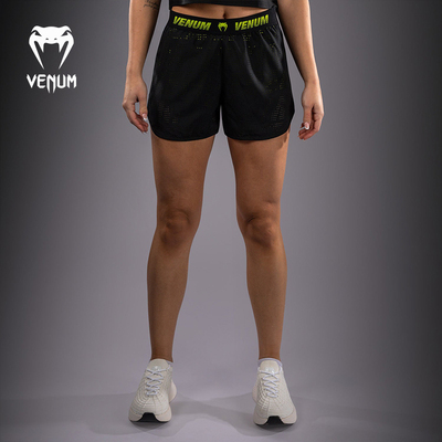 VENUM毒液Lazer女士训练运动短裤透气轻盈健身训练拳击搏击跑步