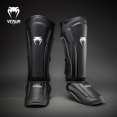 VENUM 毒液Stealth拳击护腿散打护具泰拳搏击护胫成人拳击护具