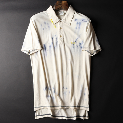 男士夏季半袖翻领短袖T恤POLO衫JH0137  S  L  XL 偏大