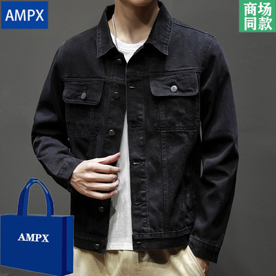 牛仔外套男春秋季新款