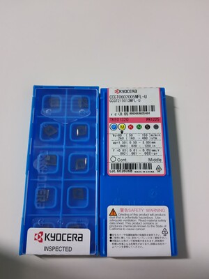 原装正品京瓷刀片CCGT0602005MFL-U PR1225不锈钢R0.05数控车刀片
