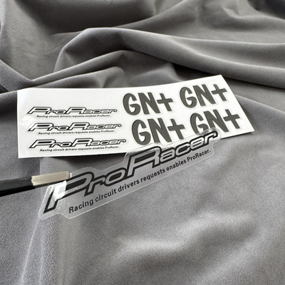 适用于轮毂贴纸5ZIGEN PRORACER GN+高品质替换车贴贴纸定制7724