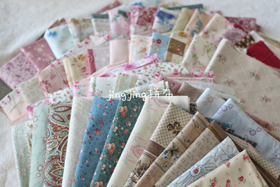 【绝版珍藏】日本进口布料yuwa露香早苗宫崎玫瑰复古拼布娃衣2#