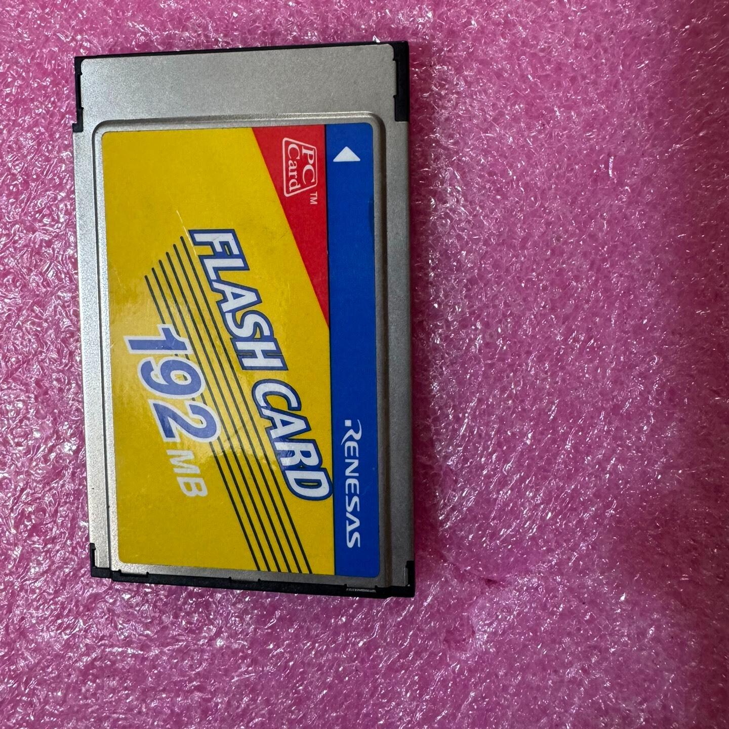 192MB RENESAS PCMCIA闪存卡 工业自动化数据存储议价维修