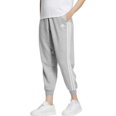 Adidas/阿迪达斯2024女士经典针织运动休闲束脚裤JI6993