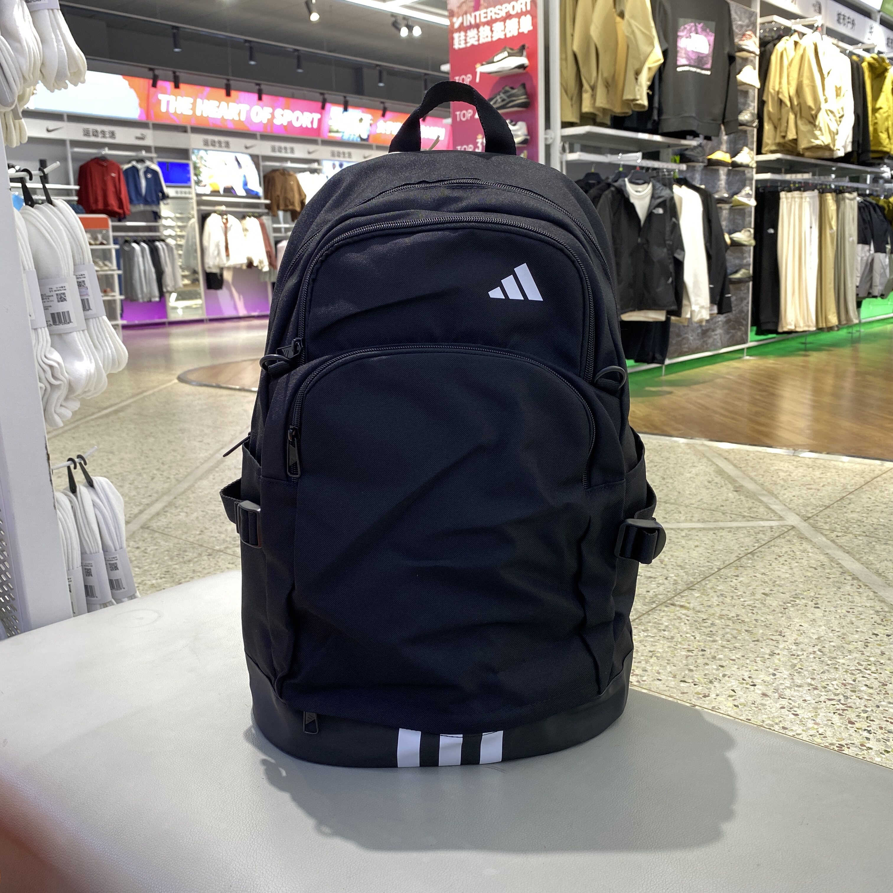 adidas阿迪达斯男女BBBACKPACK2运动双肩包JJ2061