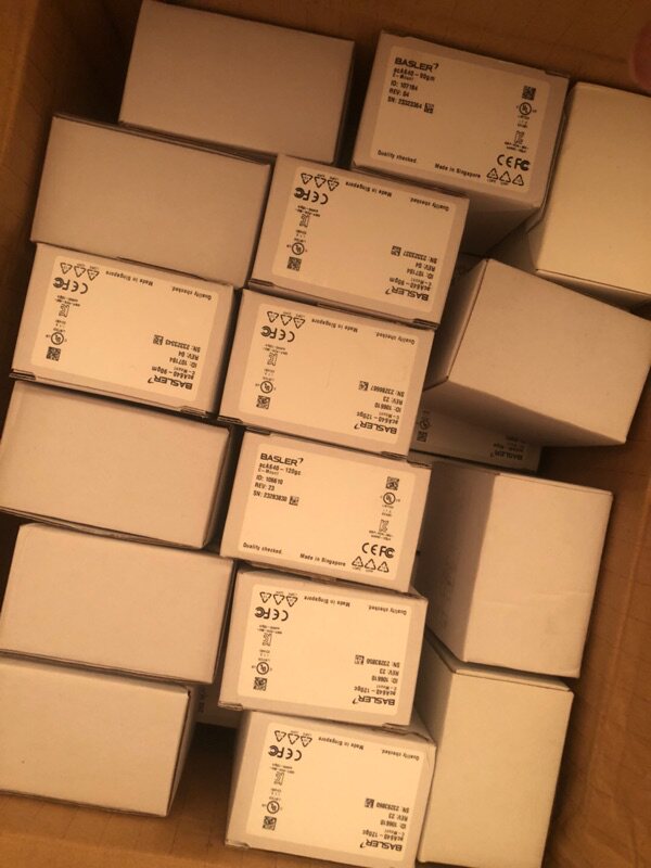 basler ACA640-120GM 30W像素工业相机 机器视觉工业相机