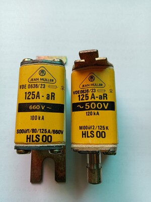 HLS00熔断器金米勒VDE0636/23