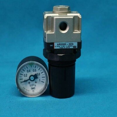 SMC AR2000-02G AR200002G Air Regulator w/ Gauge New No Box