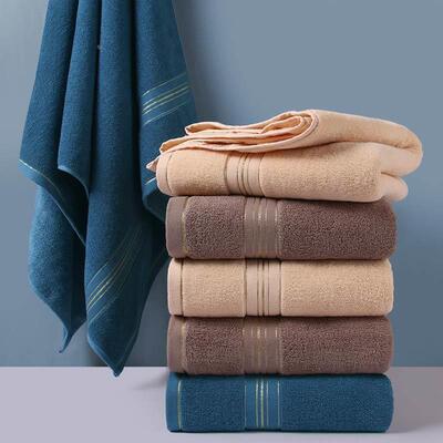 加厚吸水毛巾全棉浴巾 70x140cm beach cotton towel bath towels