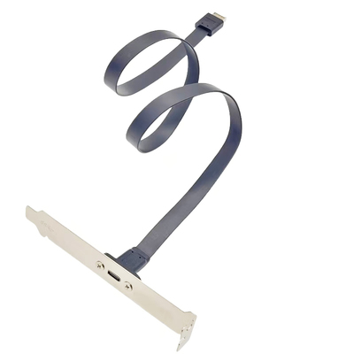 usb3.1延长线type-c后置挡板线