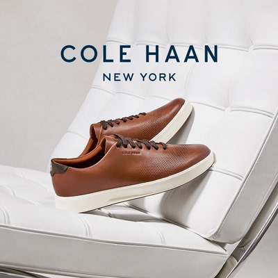 Cole Haan/歌涵 新品男鞋休闲鞋牛皮革板鞋轻便舒适运动鞋C42978
