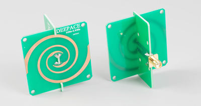 热销Deepace UWB-3 3GHz-6.5GHz低色散 圆极化超宽带UWB定位天线