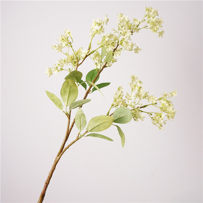 高品质仿真花雪柳枝单枝琼花假花居家摆设花艺装饰品摄影插花道具