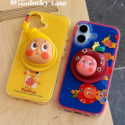 硅胶立体星星人磁吸支架适用魅族21/20全包meizu21 class手机壳note16/9情侣16spro/18可爱17sPRO卡通lucky08