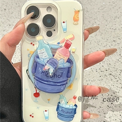 冰桶啤酒磁吸旋转支架适用OPPOReno14/12/13F/8769手机壳FindX8Ultra/X6夏日K12/A55/A58/A98/A2高级A3/A5pro