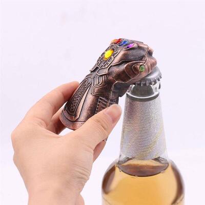 Thanos Gauntlet Glove Beer Bottle Opener创意开瓶器Keychain