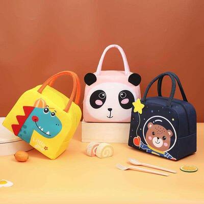 Thermal Insulated Lunch Box Tote Food Small Cooler Bag Pouch