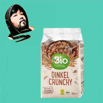 德国直邮【满300包邮】dm bio有机斯佩尔特燕麦脆500g