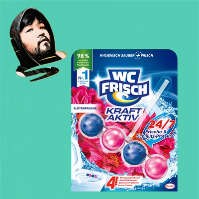 德国直邮【全场满300包邮】WC-Frisch果香厕所清新剂合集1个装