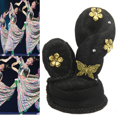 新品古风汉唐古典舞飞天舞头饰