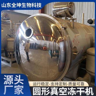 桑葚果粉真空冻干机鸡鸭牛肉类冻干设备大型水果加工冻干设备