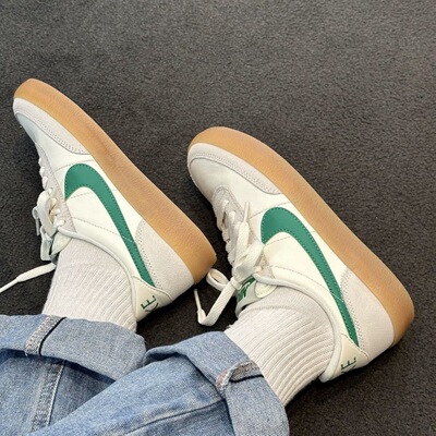 耐克德训Nike Killshot 2 女款白绿耐磨休闲低帮板鞋 FZ5630-104