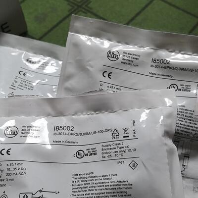 议价I85002 ifm 工控传感器 工业自动化配件维修