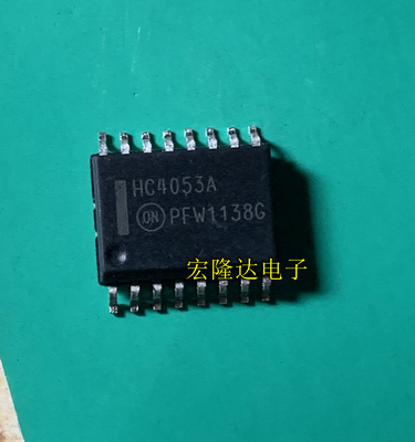 MC74HC4053ADWR2G 丝印HC4053A 全新原装 SOP16模拟开关芯片IC