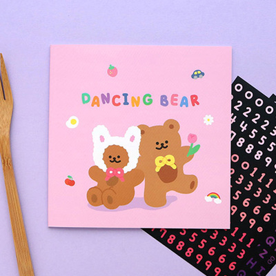 小号便携可爱的彩页本子