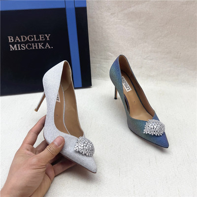 BadgleyMischka撤柜正品婚宴鞋