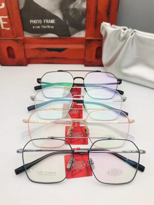 哥拓普眼镜架 levelnine/休闲商务超轻钛潮流文艺眼镜框 LV-88226