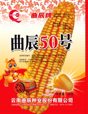 曲辰牌玉米种子高产抗病