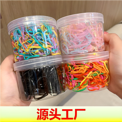 韩国一次性皮筋加厚强拉不断发圈