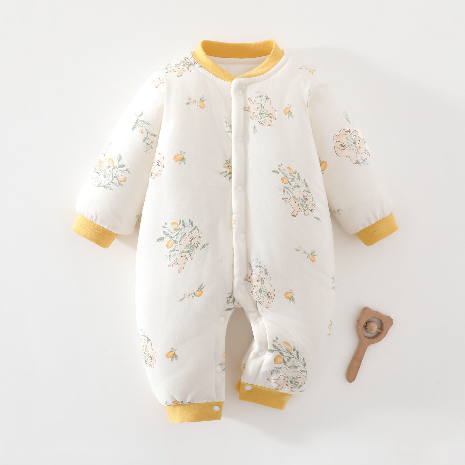 新生婴儿衣服春秋冬季0-3岁男女宝宝连体衣纯棉a类哈衣新生儿长袖