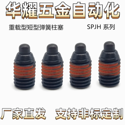 重载型短型弹簧柱塞 SPJH5  定位锁销 ZAP63（ZC202-1-3H）