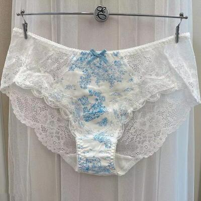 EBLIN蕾丝性感诱惑女士平角裤