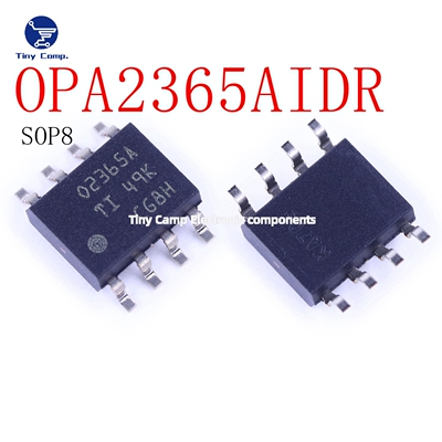 正品保障 OPA2365AIDR SOP-8双通道低噪声单电源轨到轨运算放大器