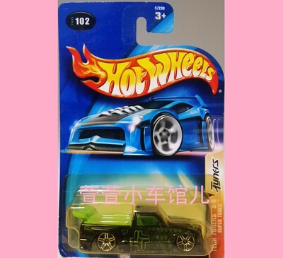 风火轮HOTWHEELS雪佛兰皮卡原型改SUPER TUNED TUNERS系列164车模