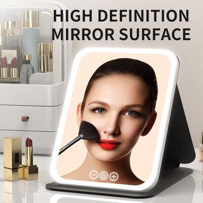 Makeup mirror with light LED mirror化妆镜带灯智能梳妆镜LED台