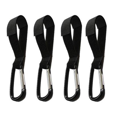 4/2pcs Stroller Hooks Wheelchair Stroller Pram Carriage Bag