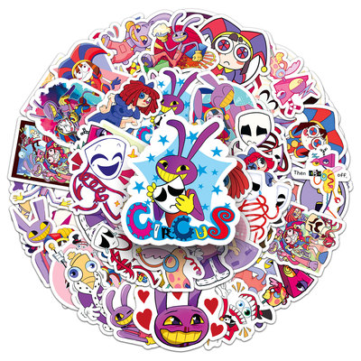 54张喜剧动画神奇数字马戏团贴纸