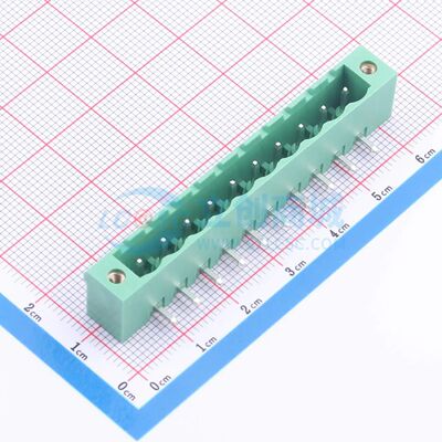 插拔式接线端子 MX2EDGRM-5.08-10P-14 弯插,P=5.08mm 1x10P电子