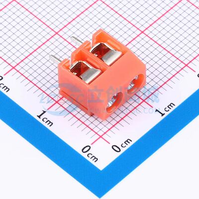 螺钉式接线端子 WJ126V-5.0-02P-16-00A 插件,P=5mm 电子元件BOM